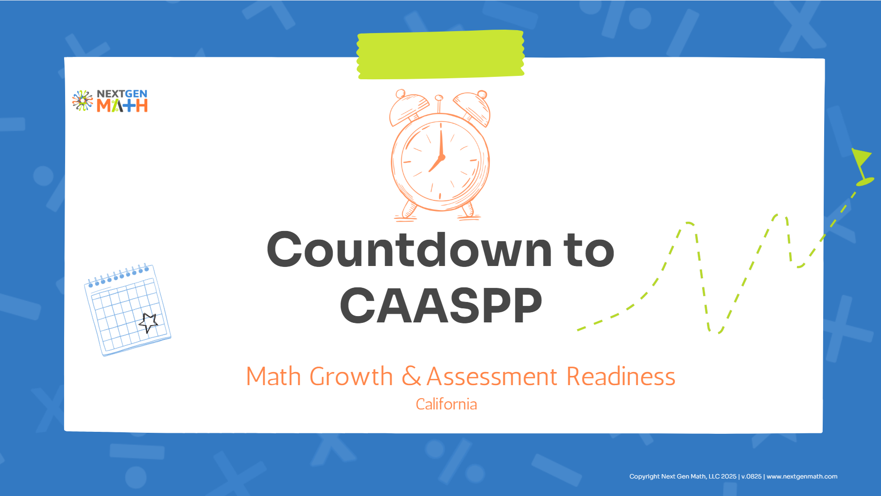 Countdown to CAASPP to Accelerate Math Success Free PD